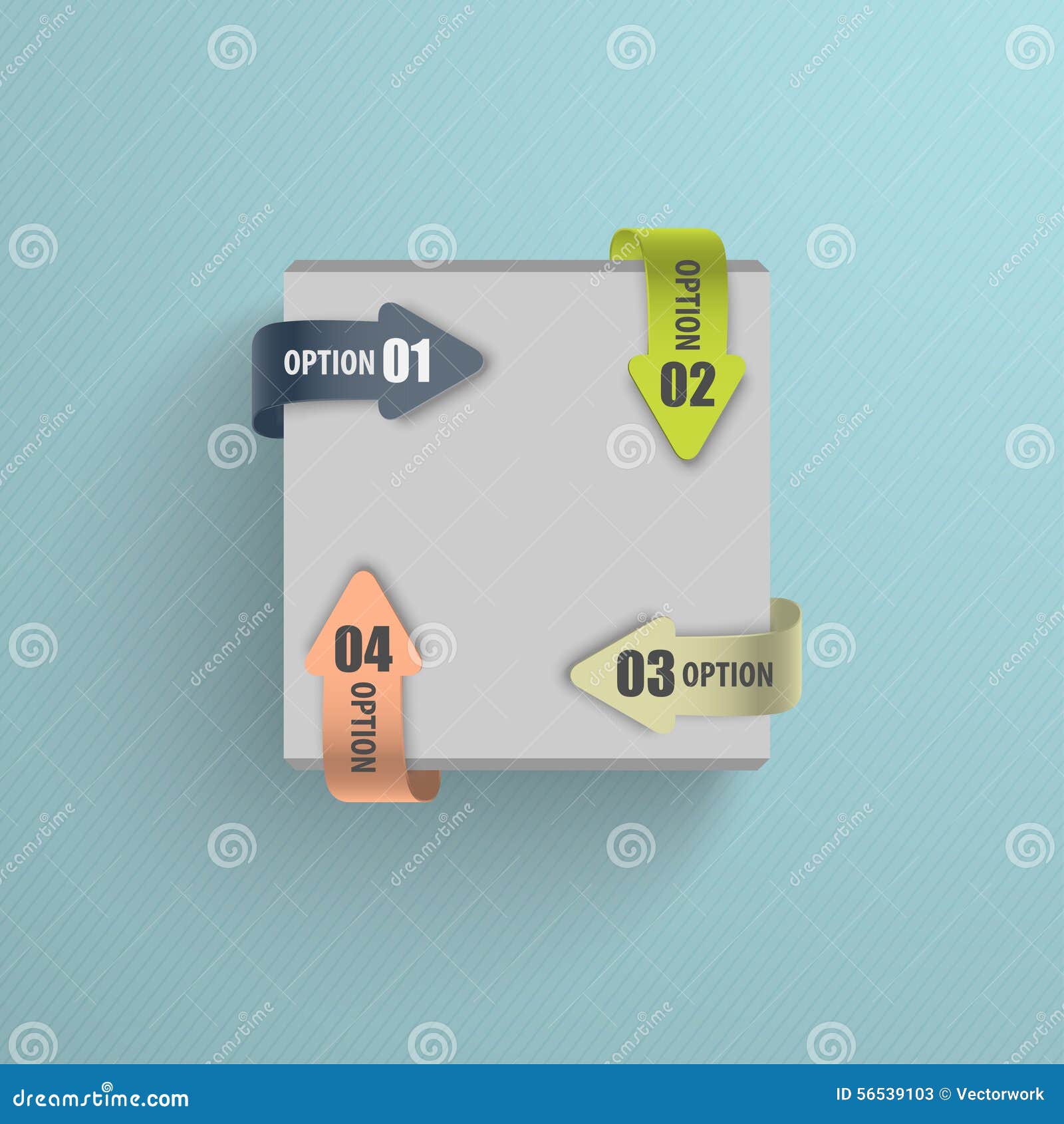 Arrows with Data Pattern Infographic Stock Vector - Illustration of ...