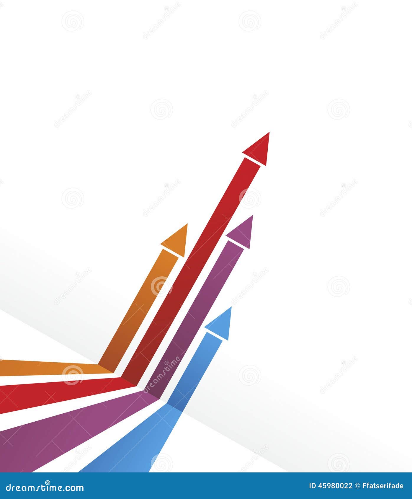 Arrows stock illustration. Illustration of abstract, shape - 45980022