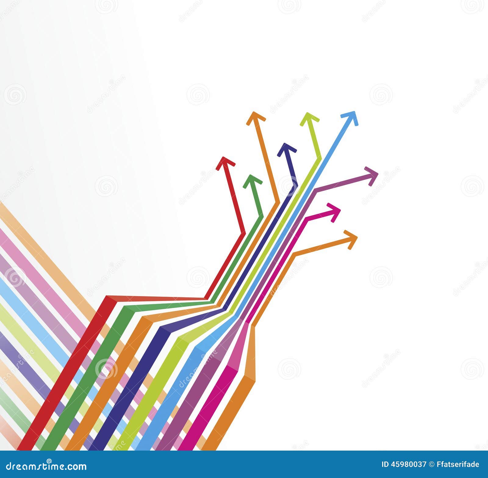 Arrows stock illustration. Illustration of symbol, trend - 45980037