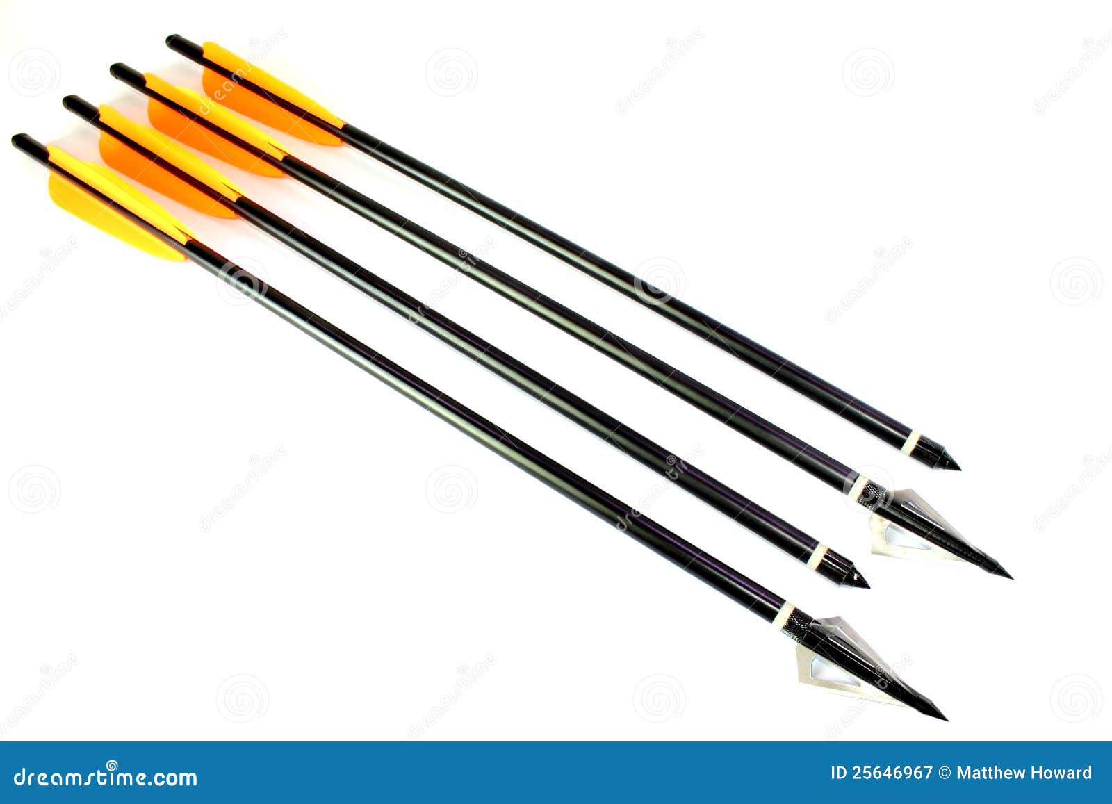 Arrows with Different Points Stock Image - Image of hunter, arrowhead ...