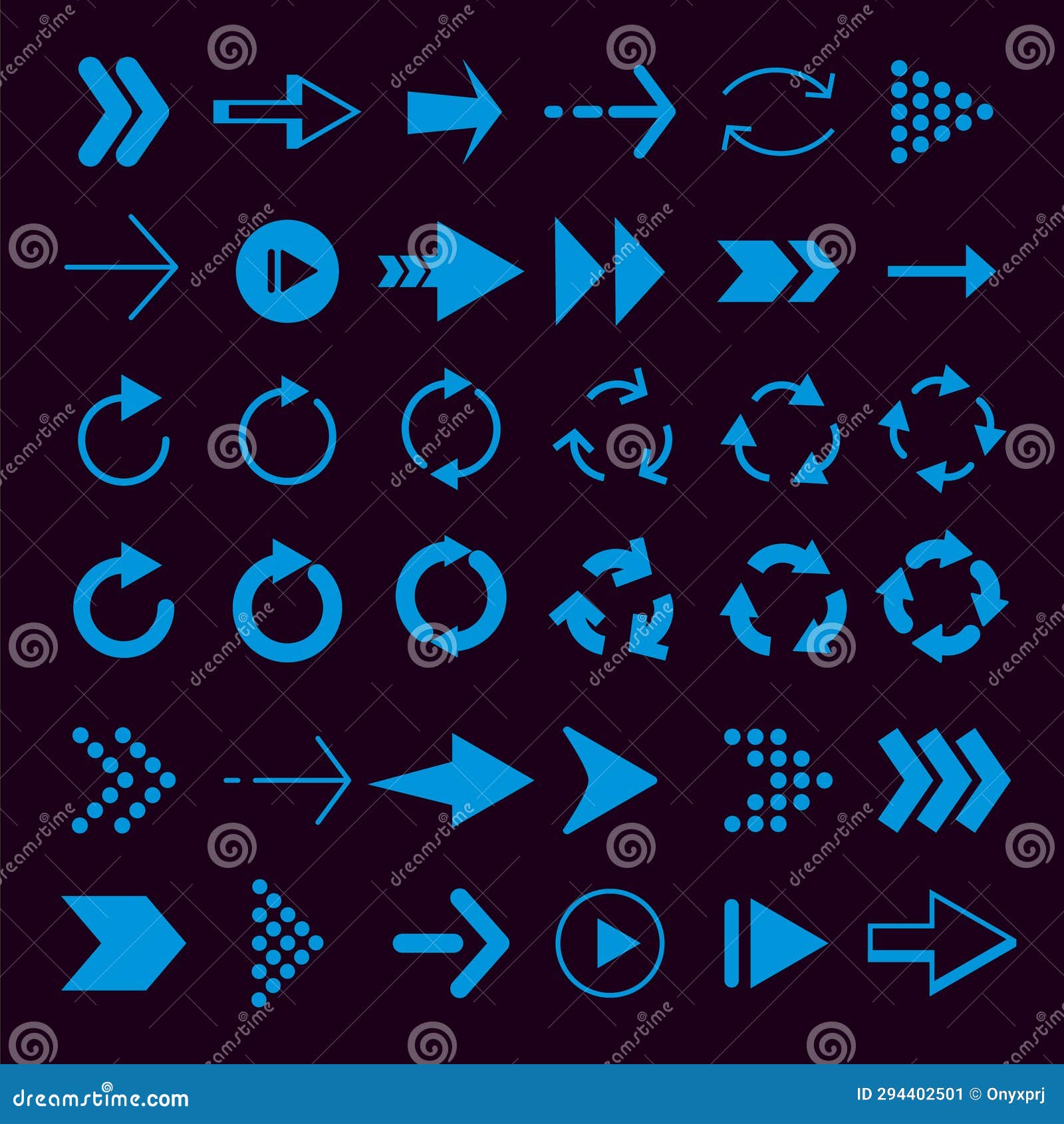 Arrows. Different Arrows Style. Vector Templates Stock Vector ...