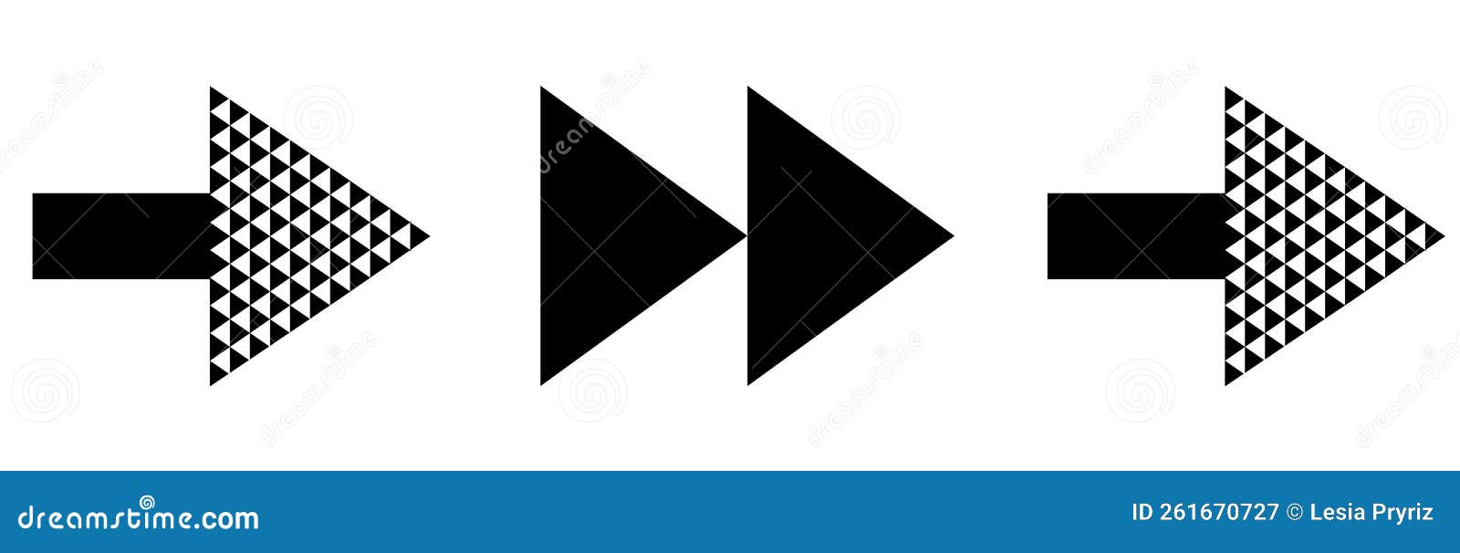 Arrows, Direction Indicators, Movement Indicators, Buttons Stock Vector ...