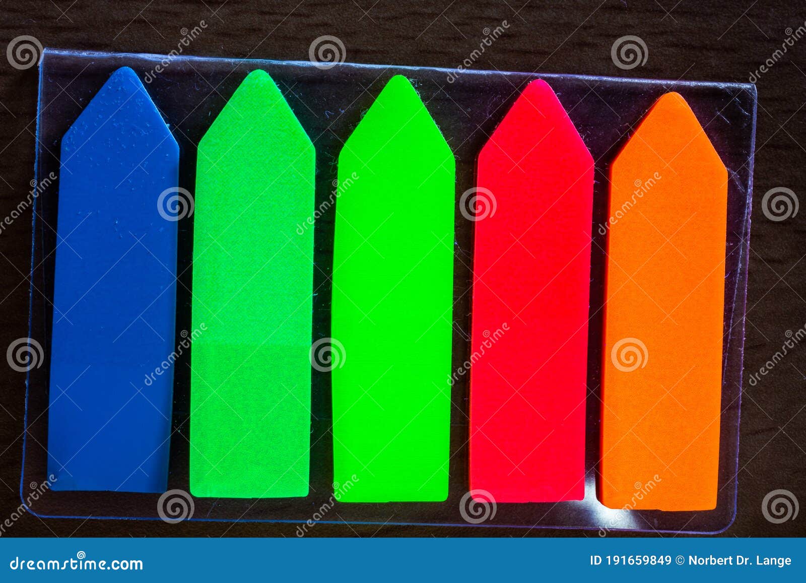 Arrows with Fluorescent Paint Stock Image - Image of light, materials ...