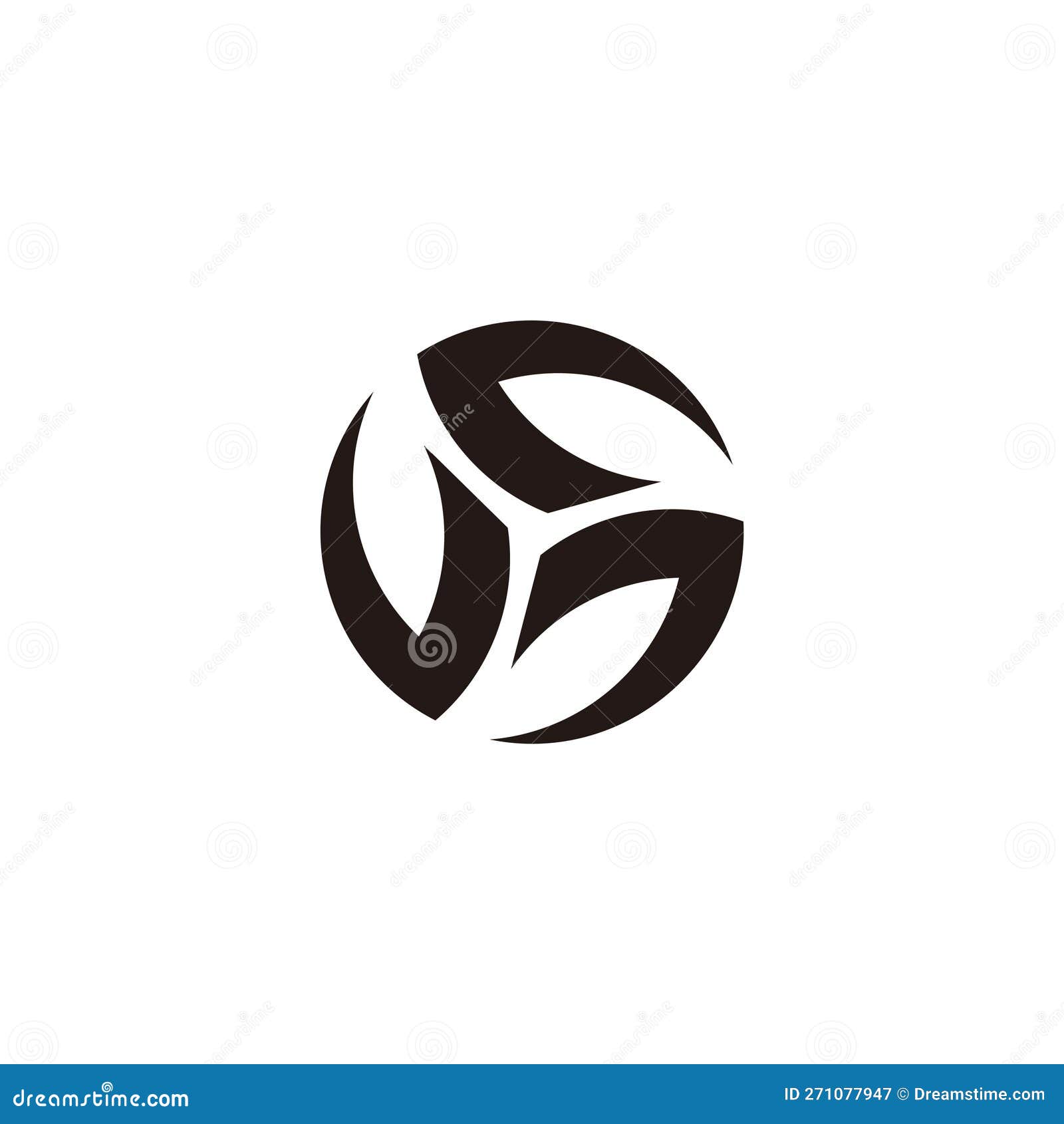 Arrows Geometric Circles Curves Logo Vector Stock Vector - Illustration ...