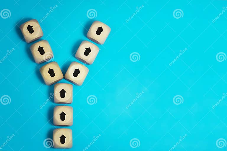 Arrows Going in Different Directions Stock Photo - Image of good, play ...