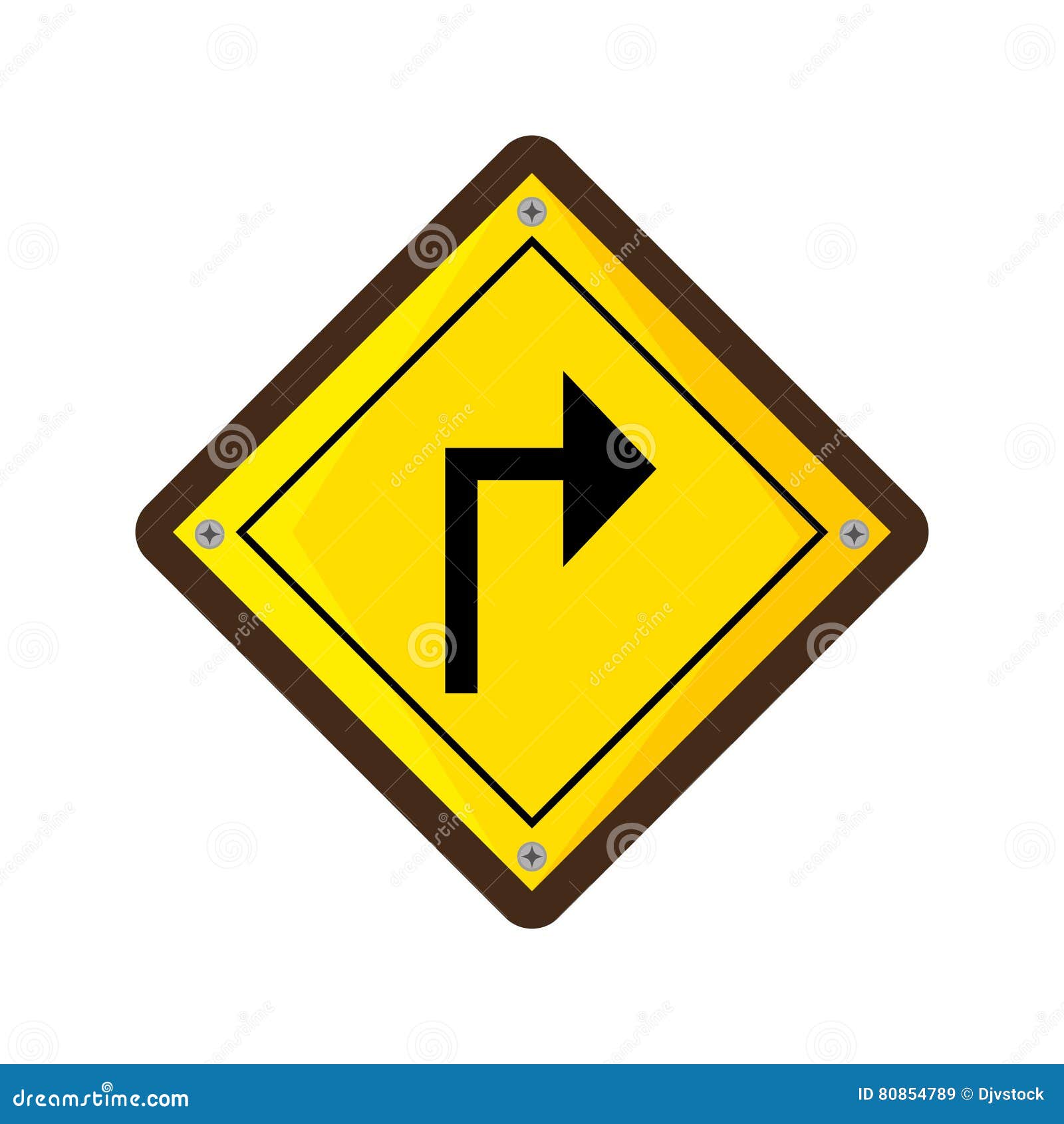 Arrows Guide Traffic Signal Stock Vector - Illustration of message ...