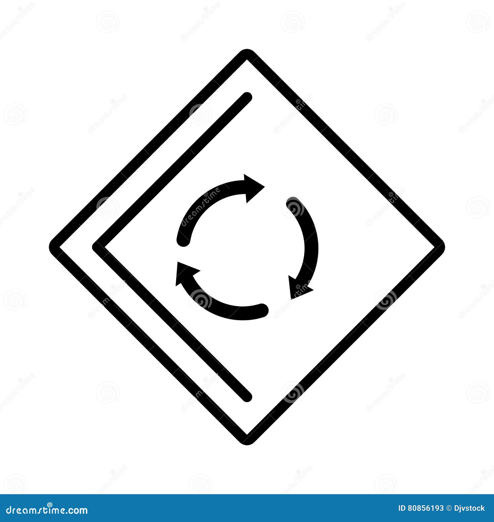 Arrows Guide Traffic Signal Stock Vector - Illustration of industry ...