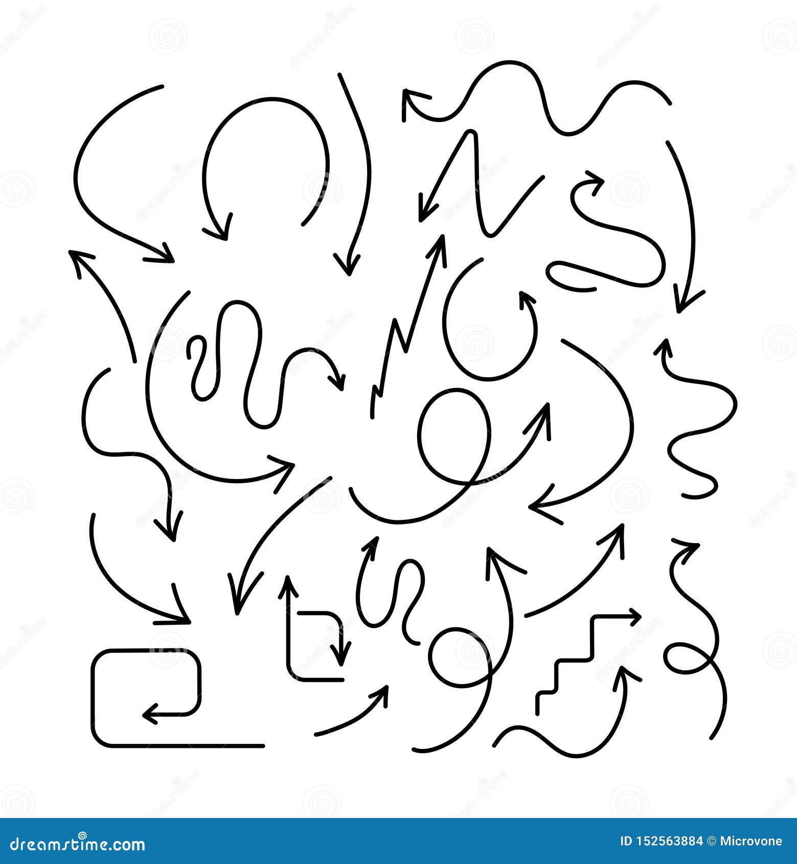 Doodle Sketchy. A Set Of Signs, Words, Days Of The Week.Hand Drawing ...