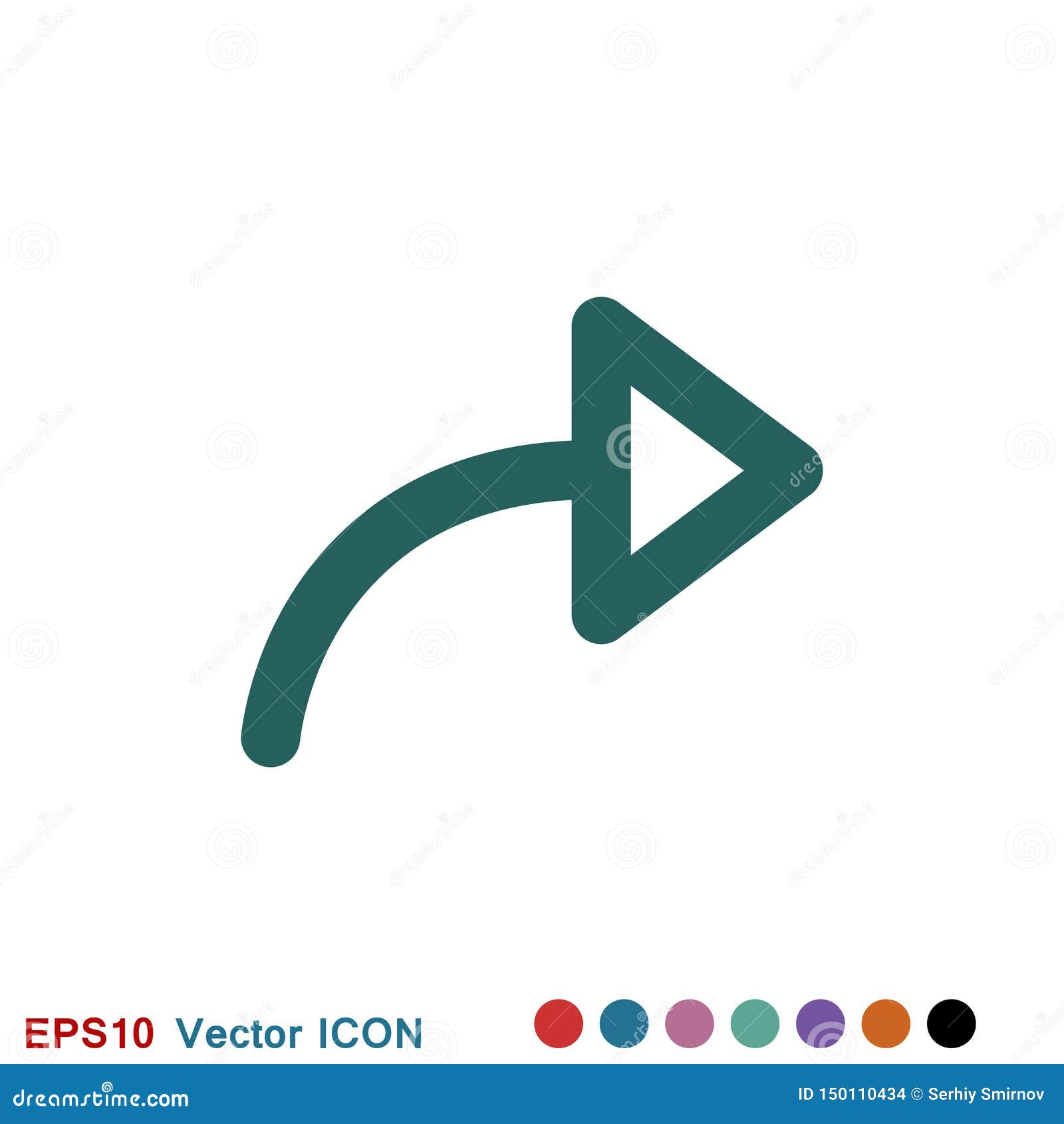 Arrows Icon. Arrow for the Website and App Stock Illustration ...