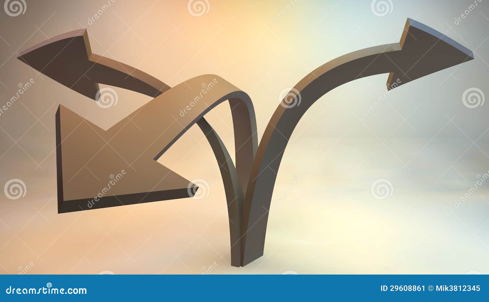 Arrows indication stock illustration. Illustration of lucky - 29608861
