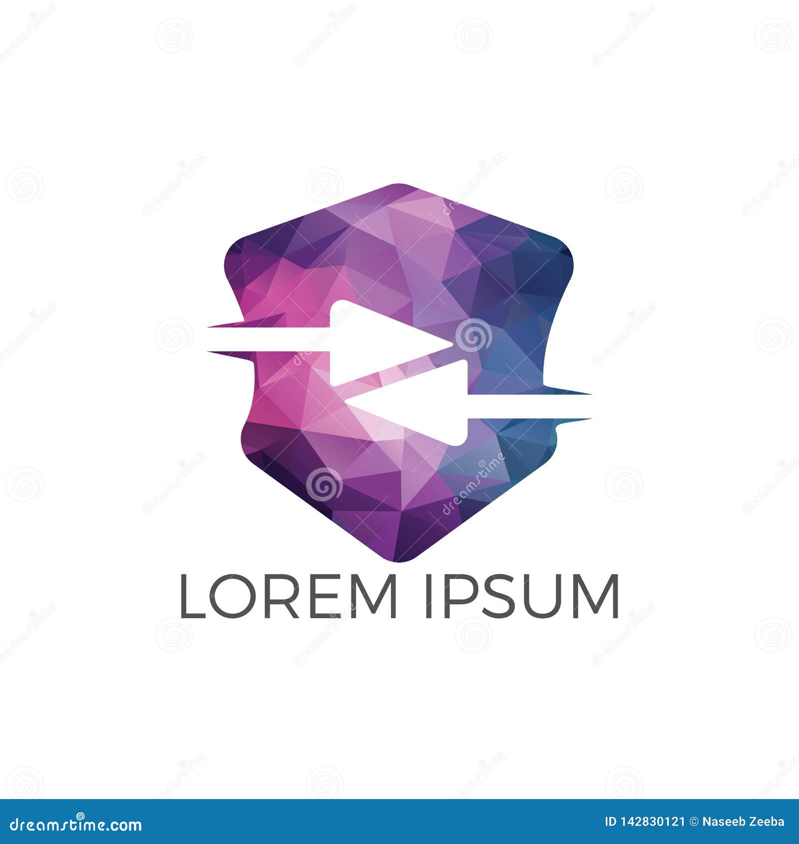 Arrows Link Logo Design. Arrow Link Business Logo Concept Design. Stock ...