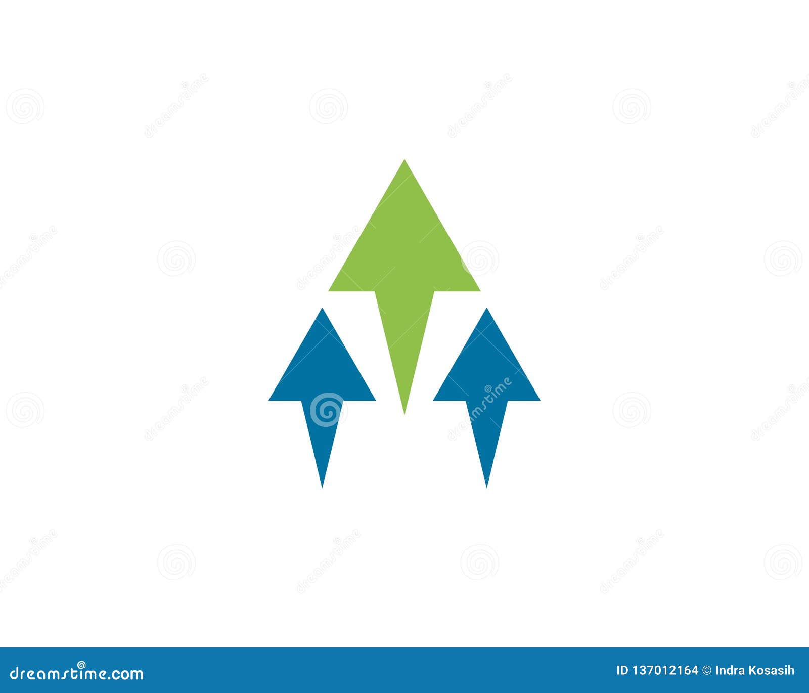 Arrows logo template stock vector. Illustration of conceptual - 137012164