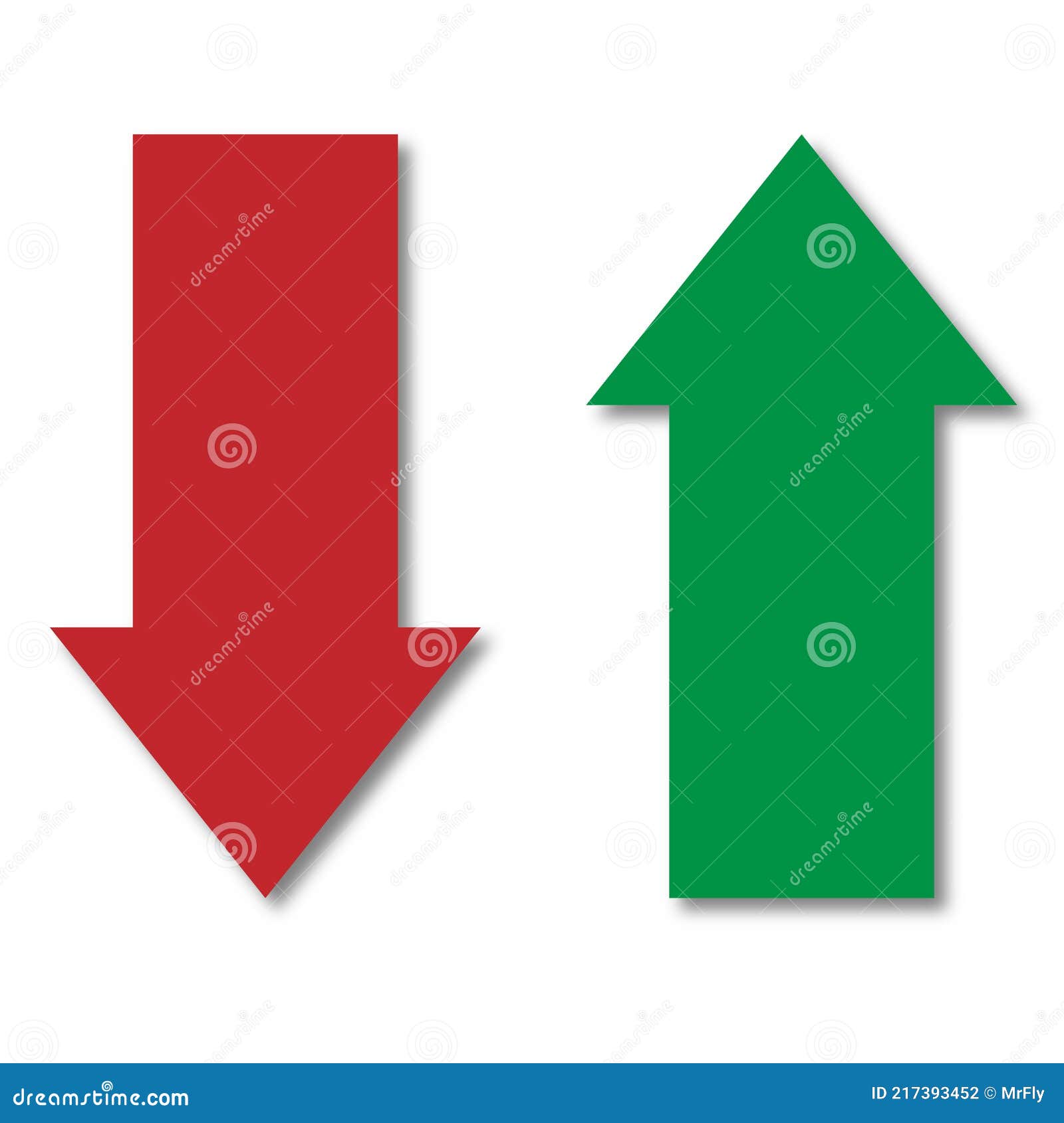 Arrows Pointing Different Directions, Vector Illustration Stock Vector ...