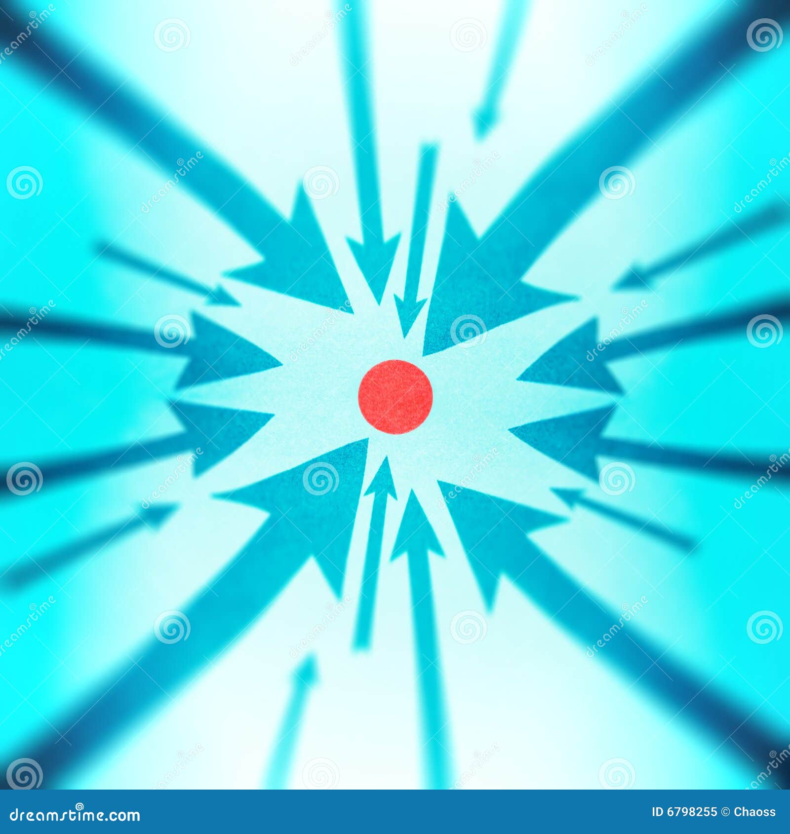 Arrows Pointing To One Point Stock Image - Image of aspiration ...