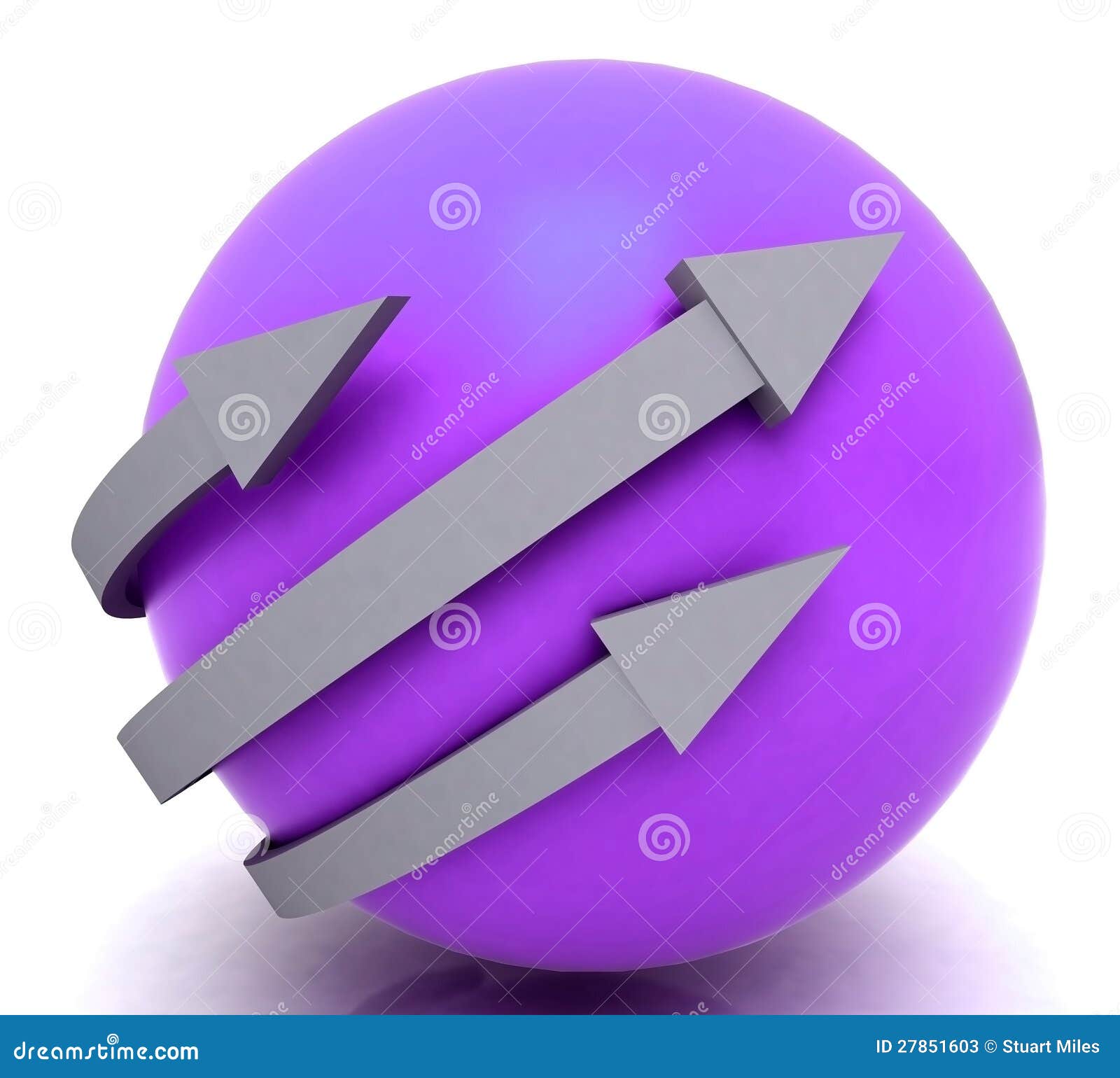 Arrows Purple Sphere Shows Direction Stock Illustration - Illustration ... Arrows Purple Sphere Shows Direction Stock Illustration - Illustration ...