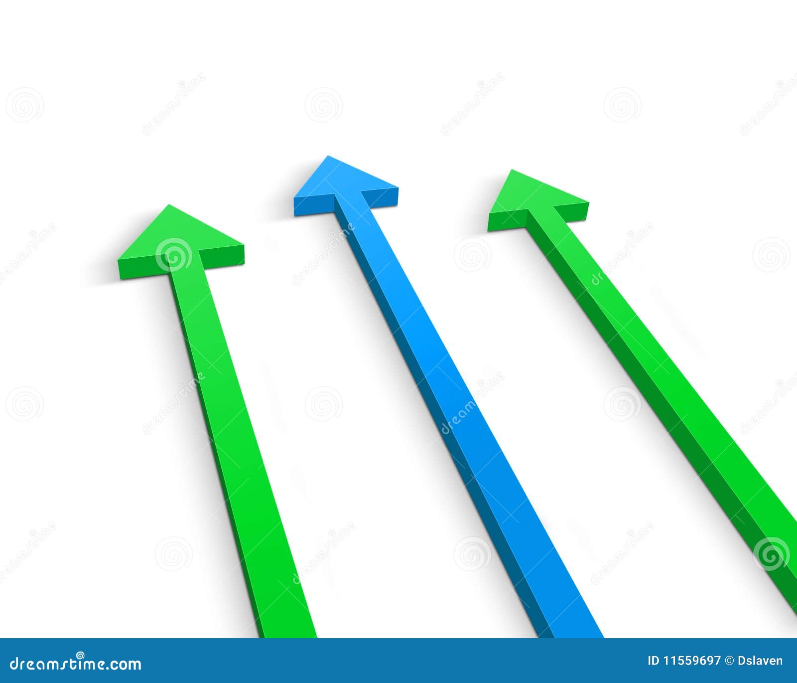 Arrows race stock illustration. Illustration of arrow - 11559697