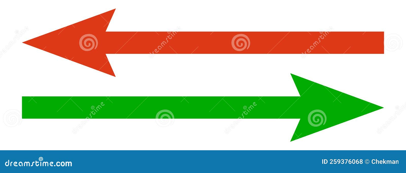 Arrows. Right and Left Arrows Stock Vector - Illustration of previous ...