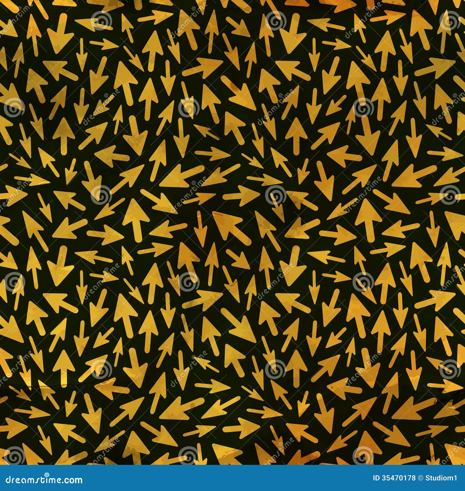 Arrows. Seamless pattern. stock vector. Illustration of chaos - 35470178