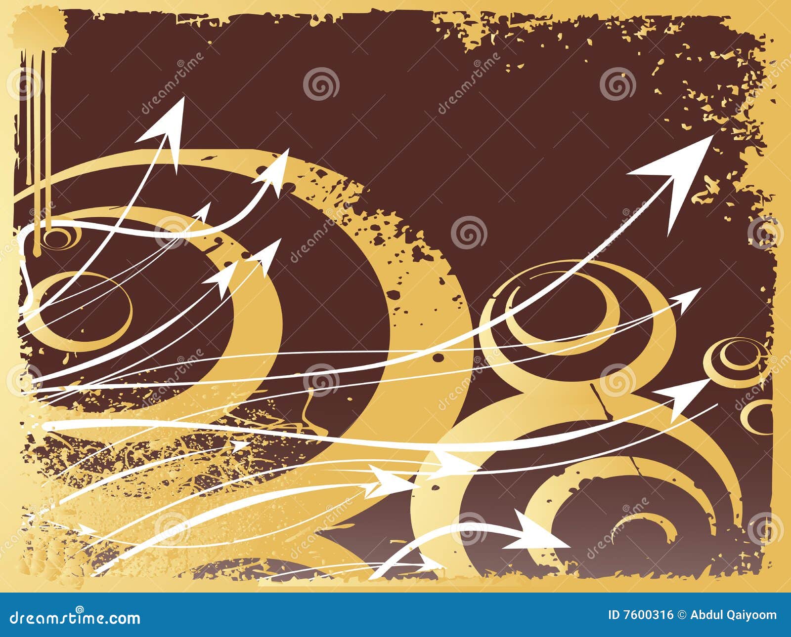 Arrows Series on Grunge Brown Background,wallpaper Stock Illustration ...