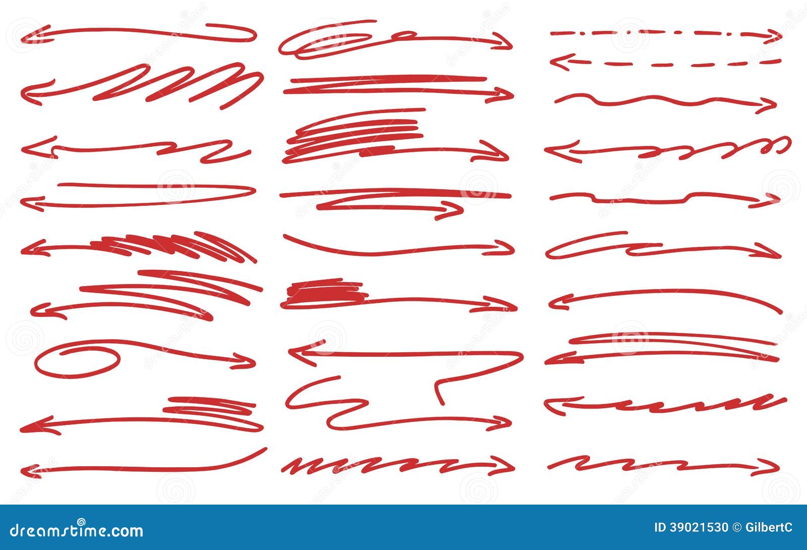 Curly Arrows Red Stock Illustrations – 206 Curly Arrows Red Stock ...