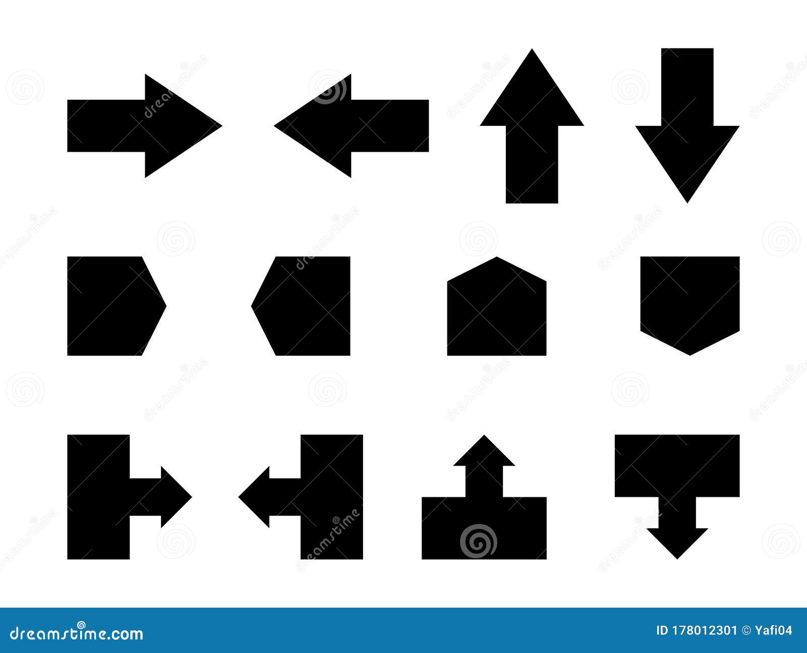 Basic Arrow Stock Illustrations – 4,756 Basic Arrow Stock Illustrations ...