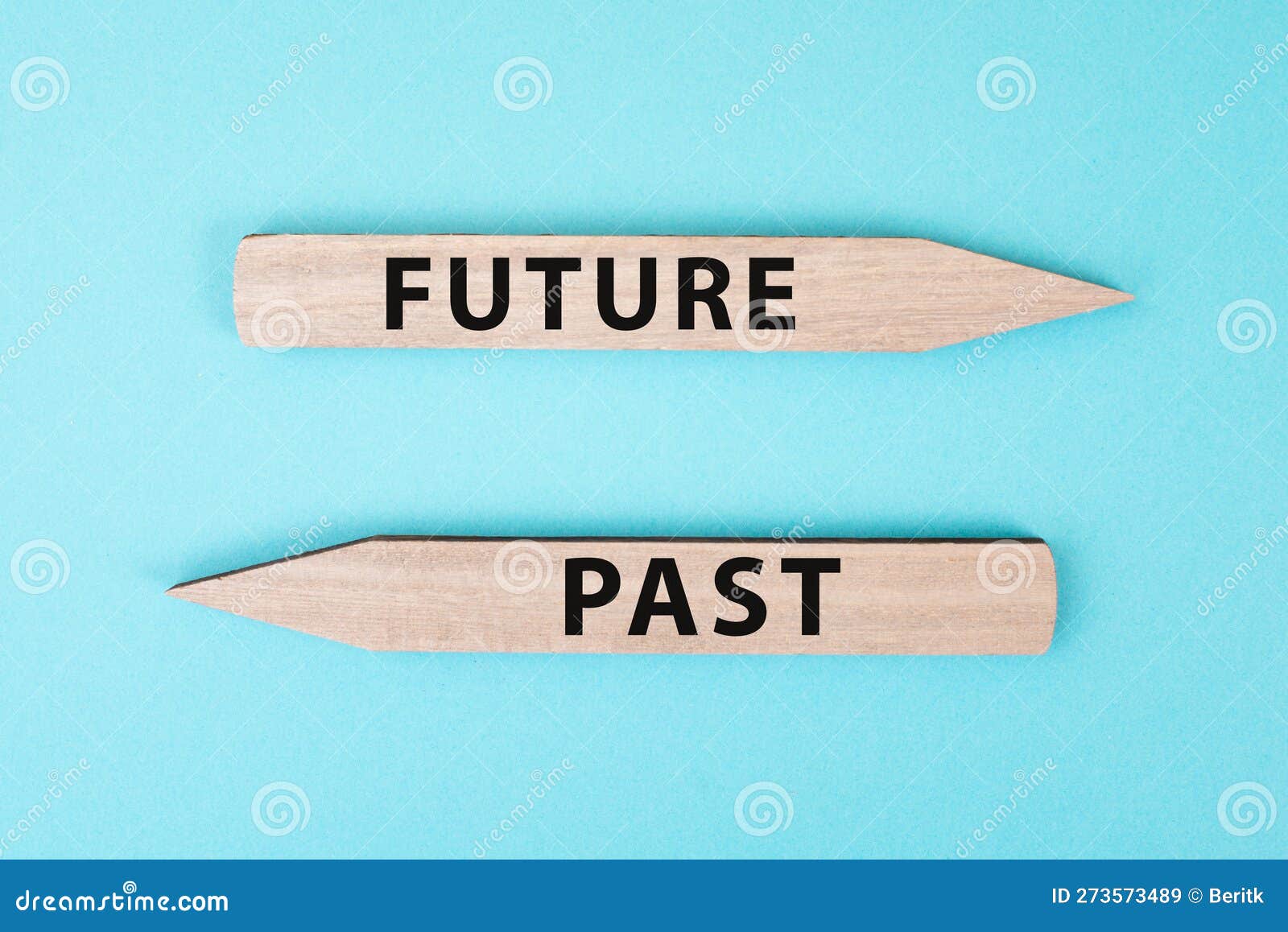 Arrows Show To Different Directions, Past and Future, Progress and ...