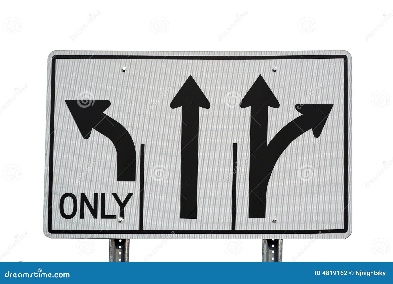 Arrows sign stock photo. Image of direction, blue, isolated - 4819162