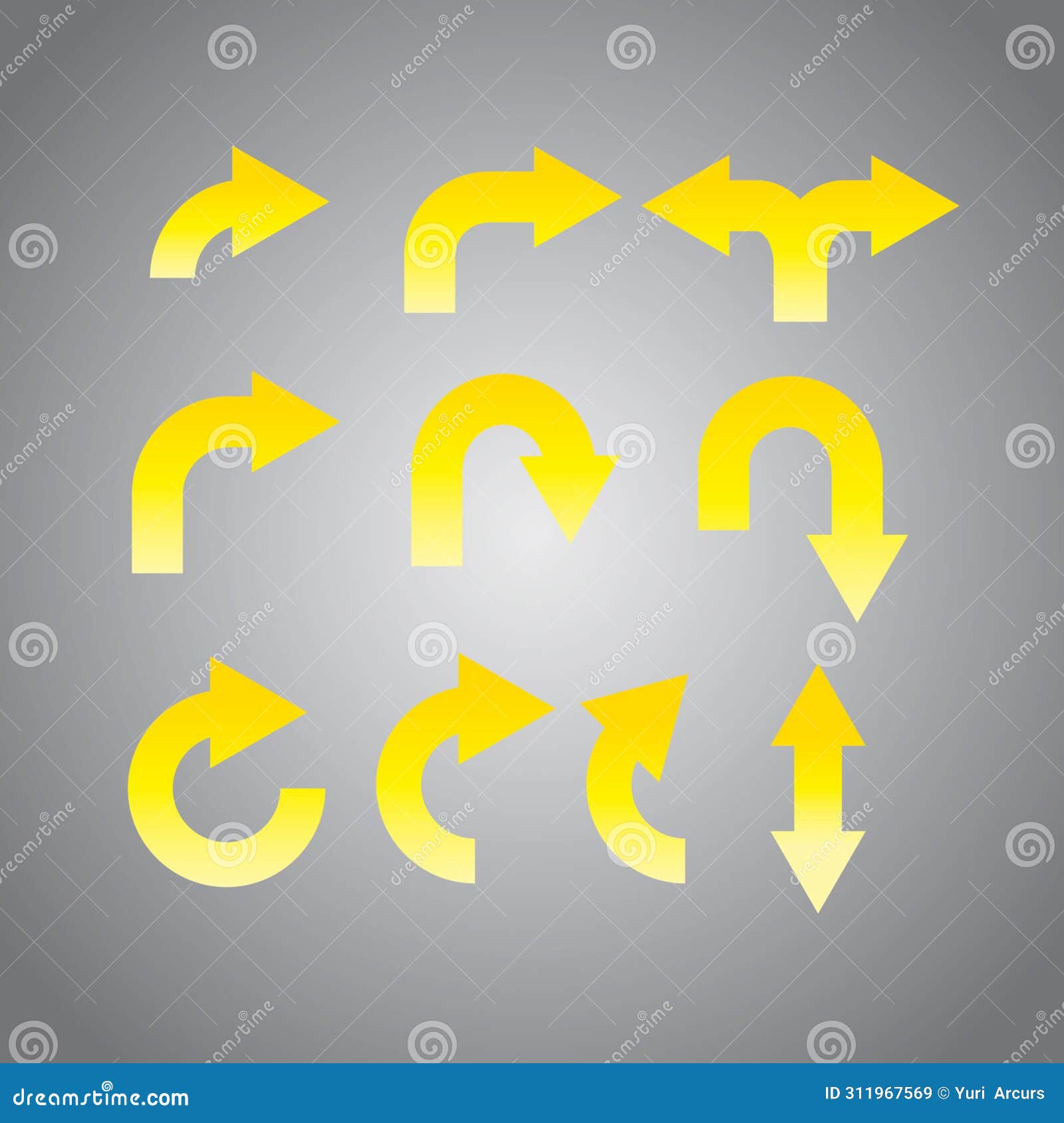 Arrows, Sketch and Graphic with Pointing in a Direction To Target with ...