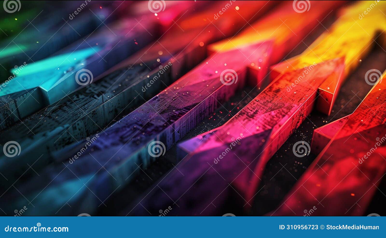 Arrows Texture Pattern Background Striking Bold Stone Palette Stock ...