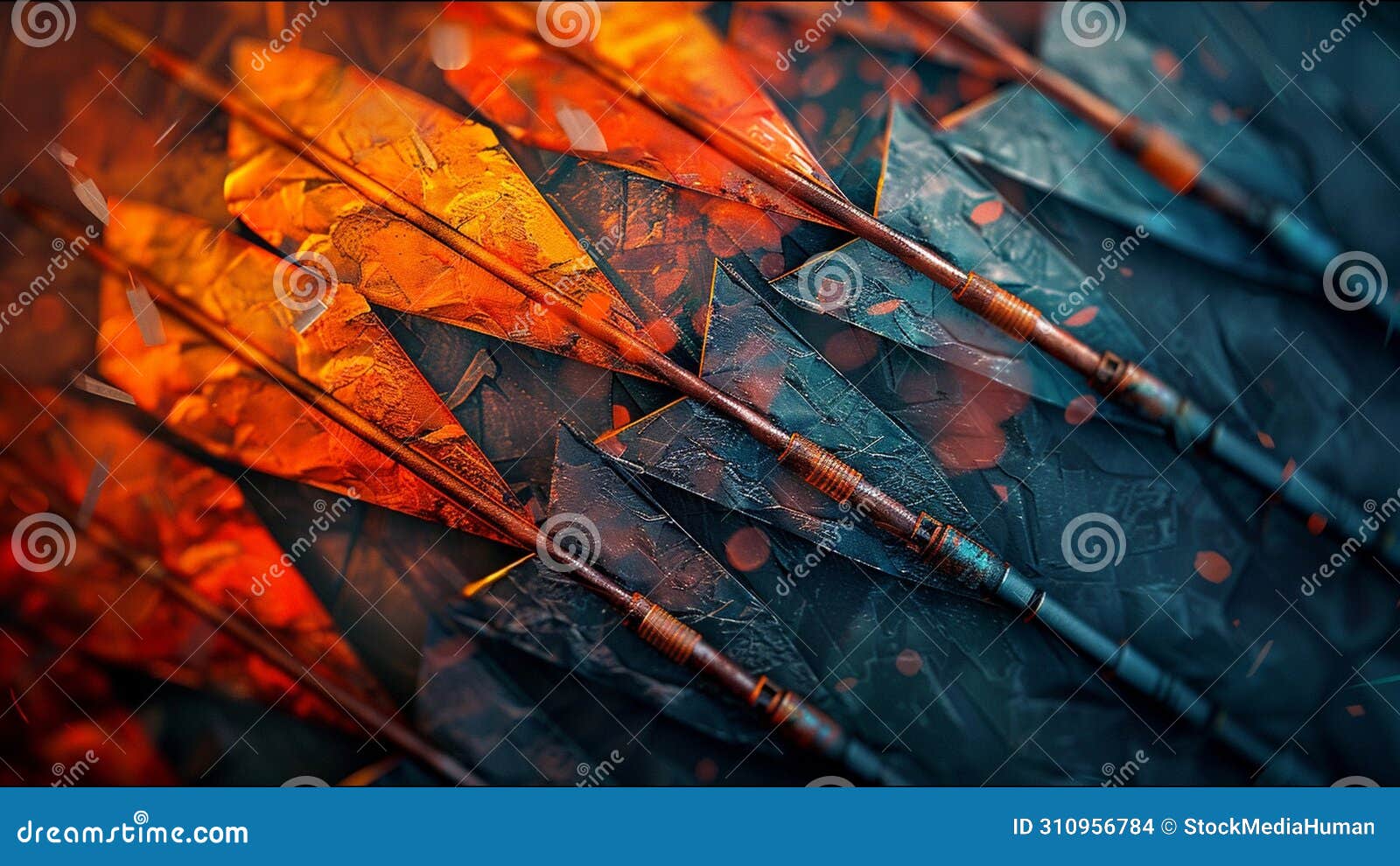 Arrows Texture Pattern Background Striking Bold Stone Palette Stock ...