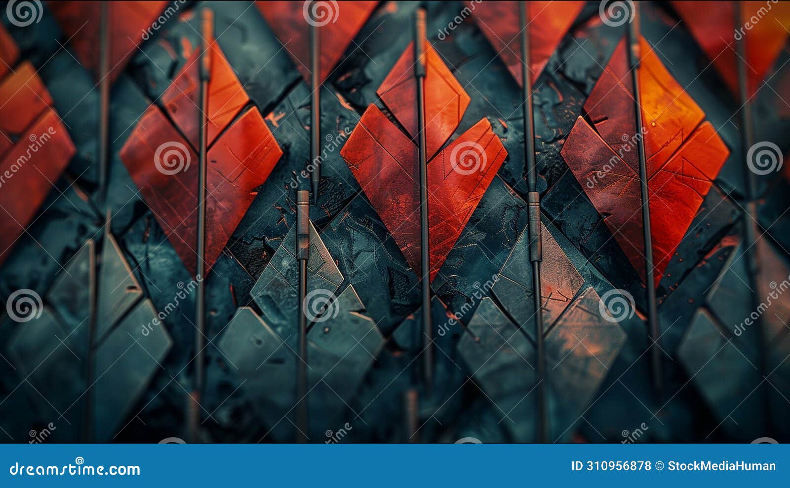 Arrows Texture Pattern Background Striking Bold Stone Palette Stock ...