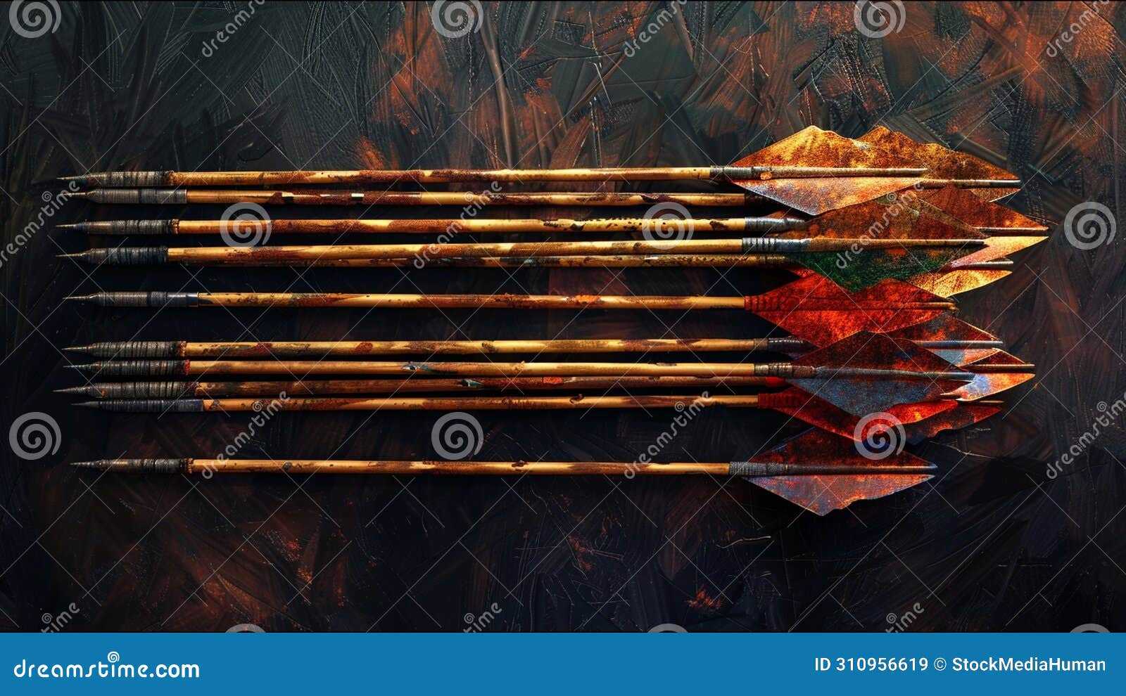 Arrows Texture Pattern Background Striking Bold Stone Palette Stock ...