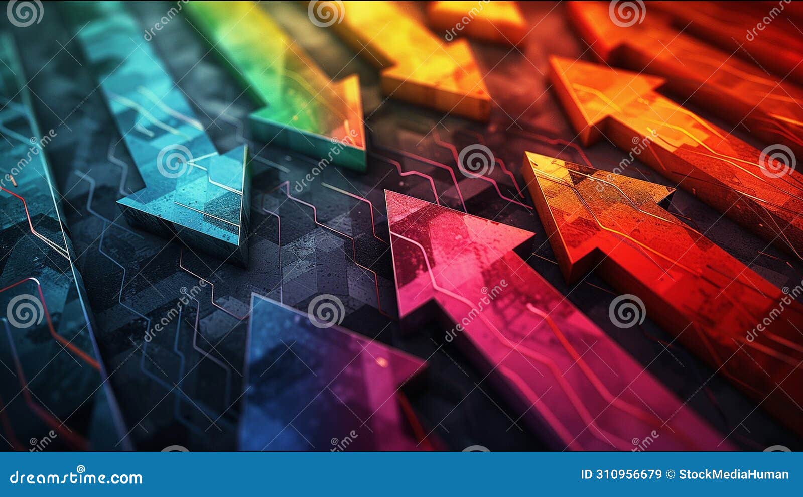 Arrows Texture Pattern Background Striking Bold Stone Palette Stock ...