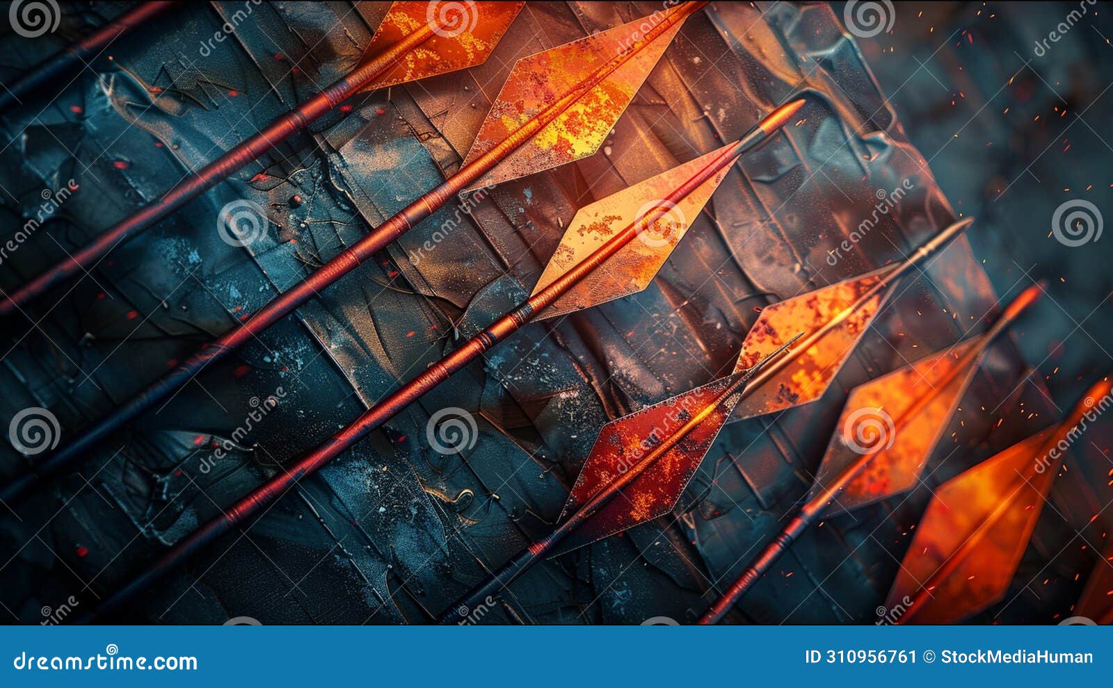 Arrows Texture Pattern Background Striking Bold Stone Palette Stock ...