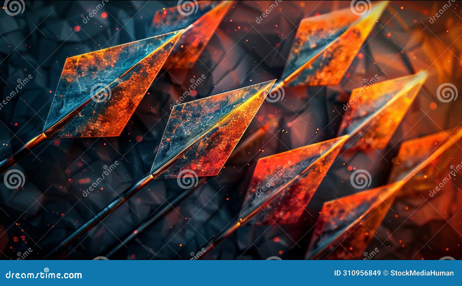 Arrows Texture Pattern Background Striking Bold Stone Palette Stock ...