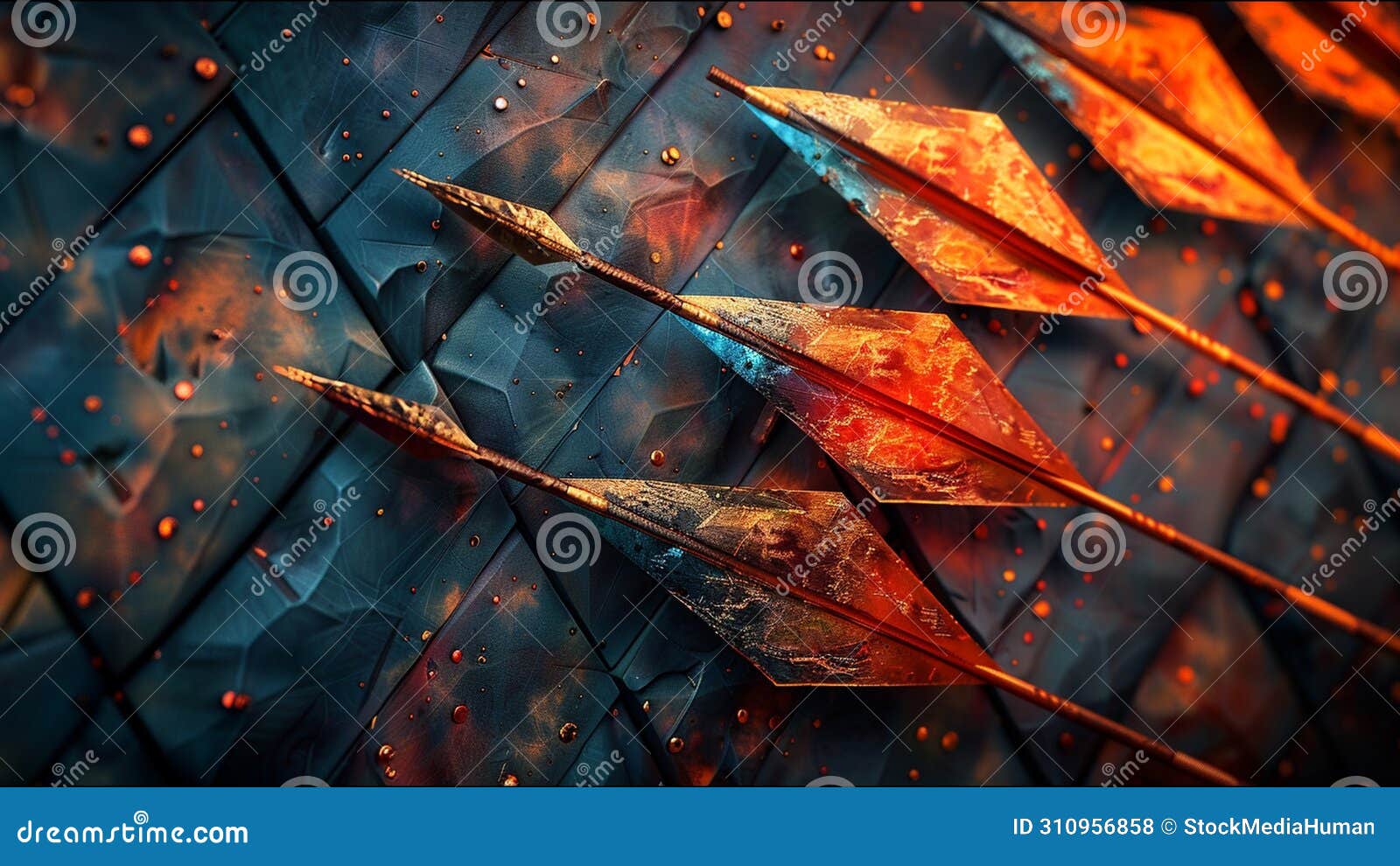 Arrows Texture Pattern Background Striking Bold Stone Palette Stock ...
