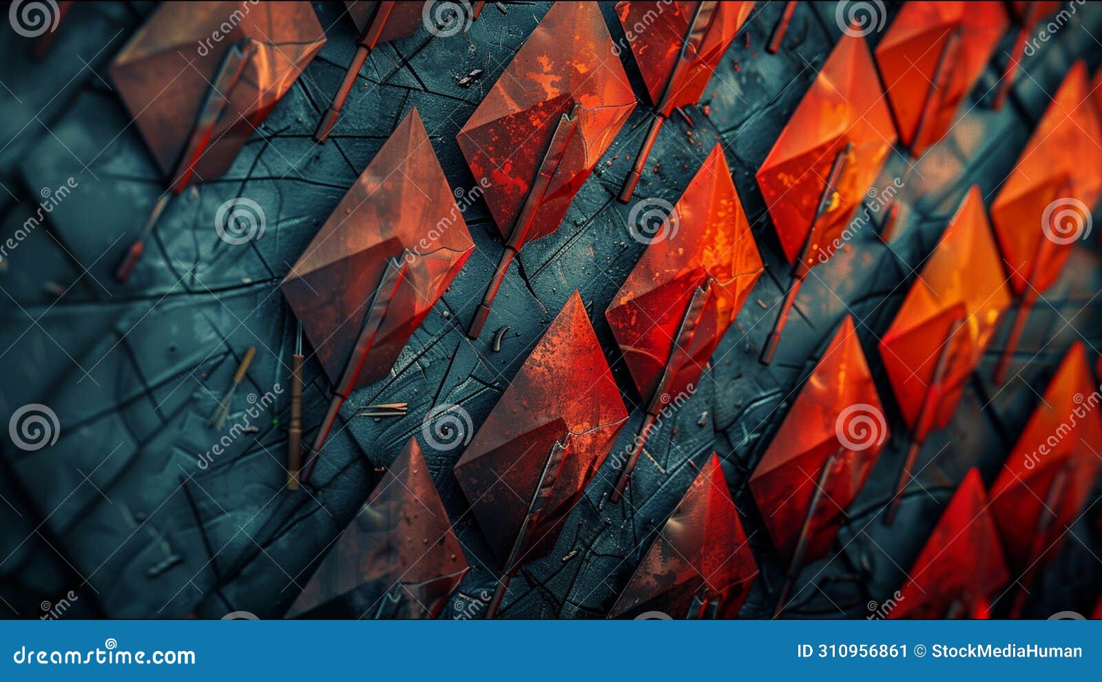 Arrows Texture Pattern Background Striking Bold Stone Palette Stock ...