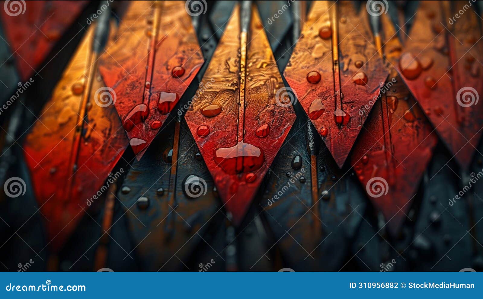 Arrows Texture Pattern Background Striking Bold Stone Palette Stock ...
