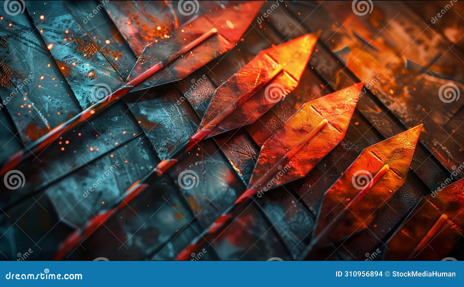 Arrows Texture Pattern Background Striking Bold Stone Palette Stock ...