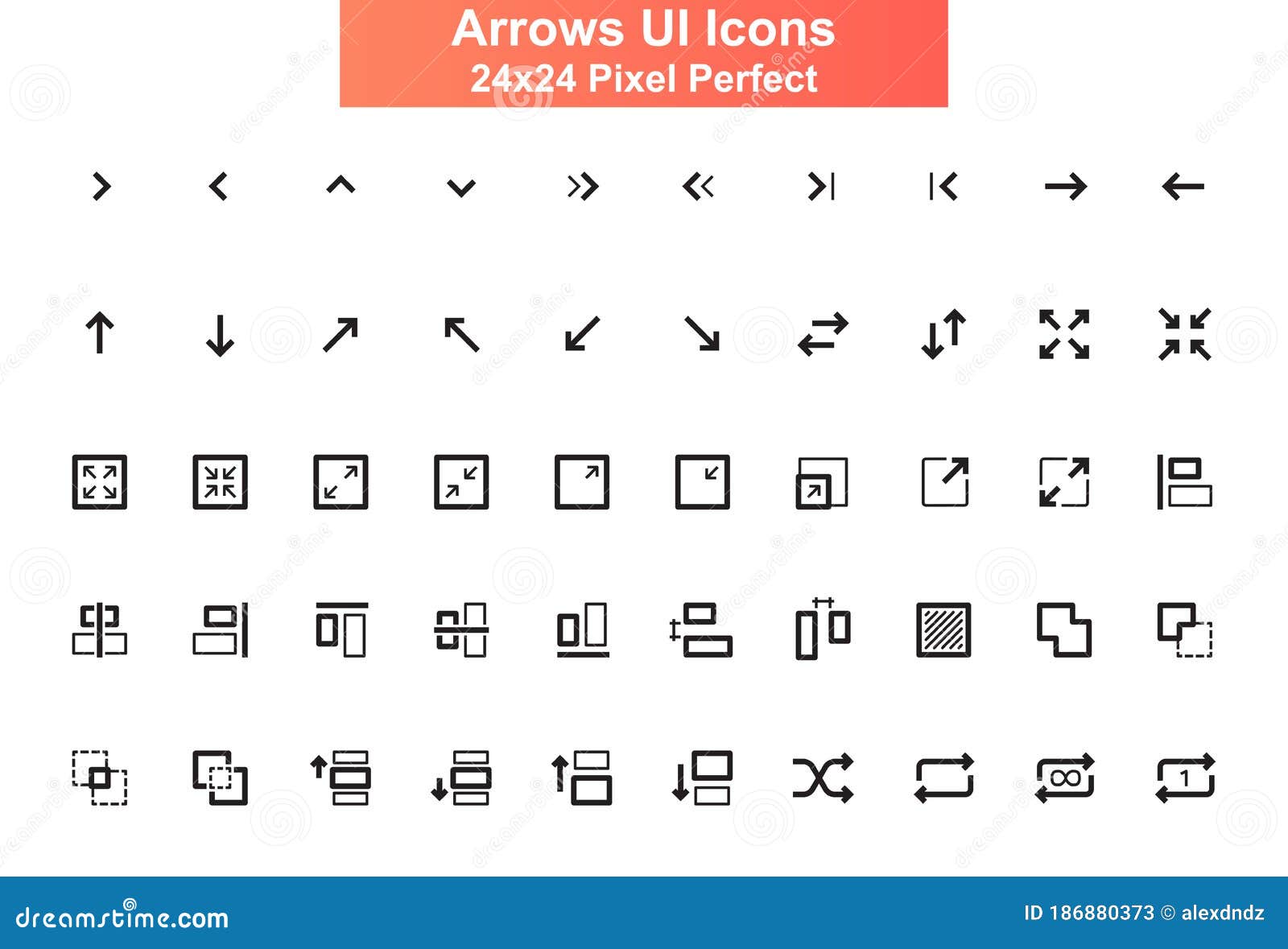 Pixel Art 8-bit Increase And Decrease Arrows Set Red And Green - Isolated Vector Illustration ...