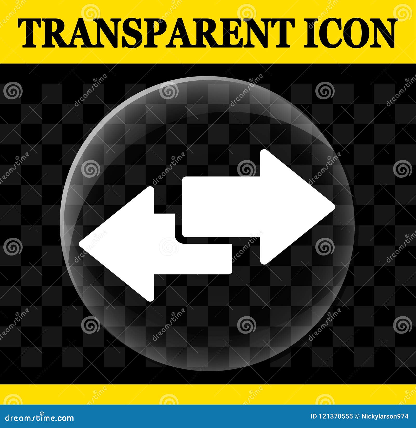 Arrows Vector Circle Transparent Icon Stock Vector - Illustration of ...