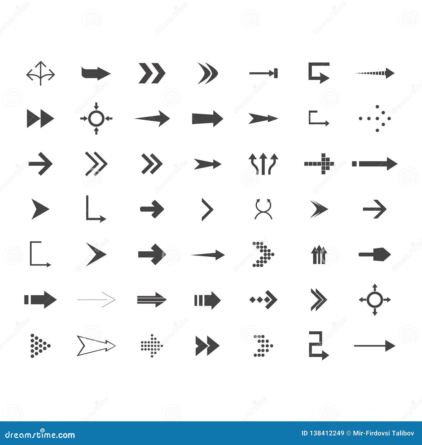 TIC TAC TOE UI With Arow Cursor. Vector Cartoon Strategy Game Noughts ...