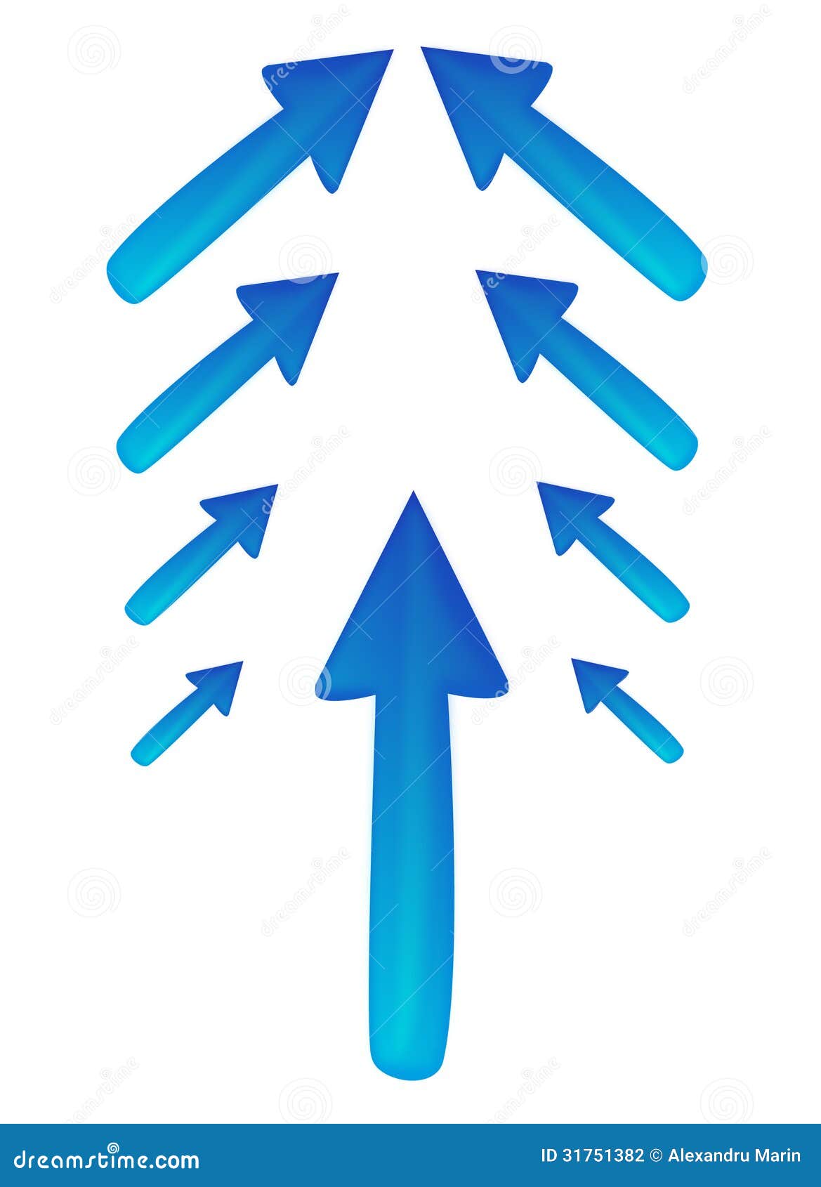 Arrows stock vector. Illustration of connect, arrows - 31751382