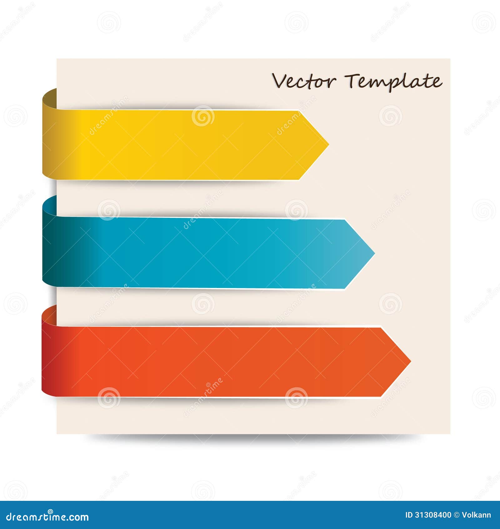 Arrows Vector Template stock vector. Illustration of arrow - 31308400