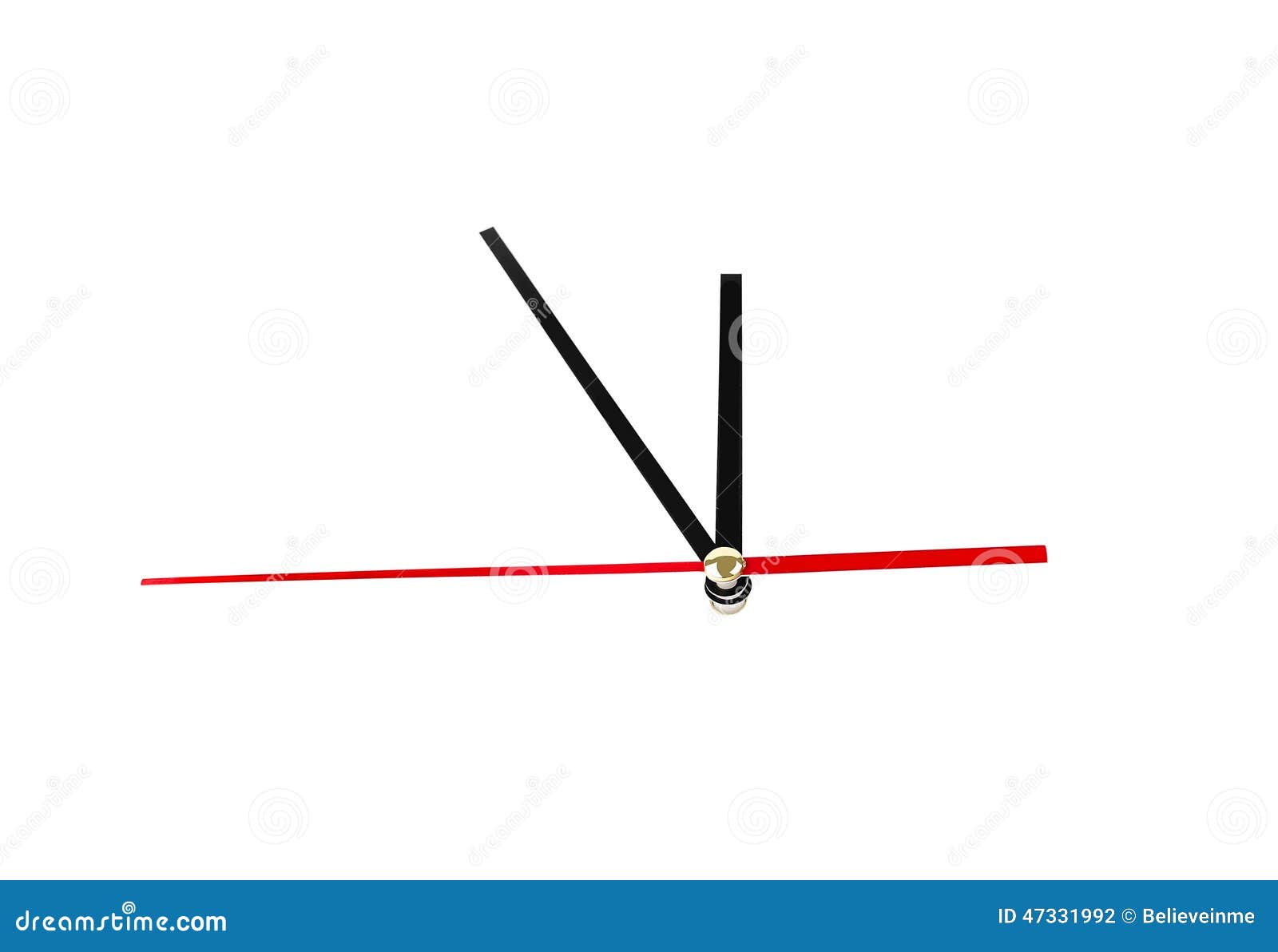 Arrows wall clock stock photo. Image of glossy, clock - 47331992