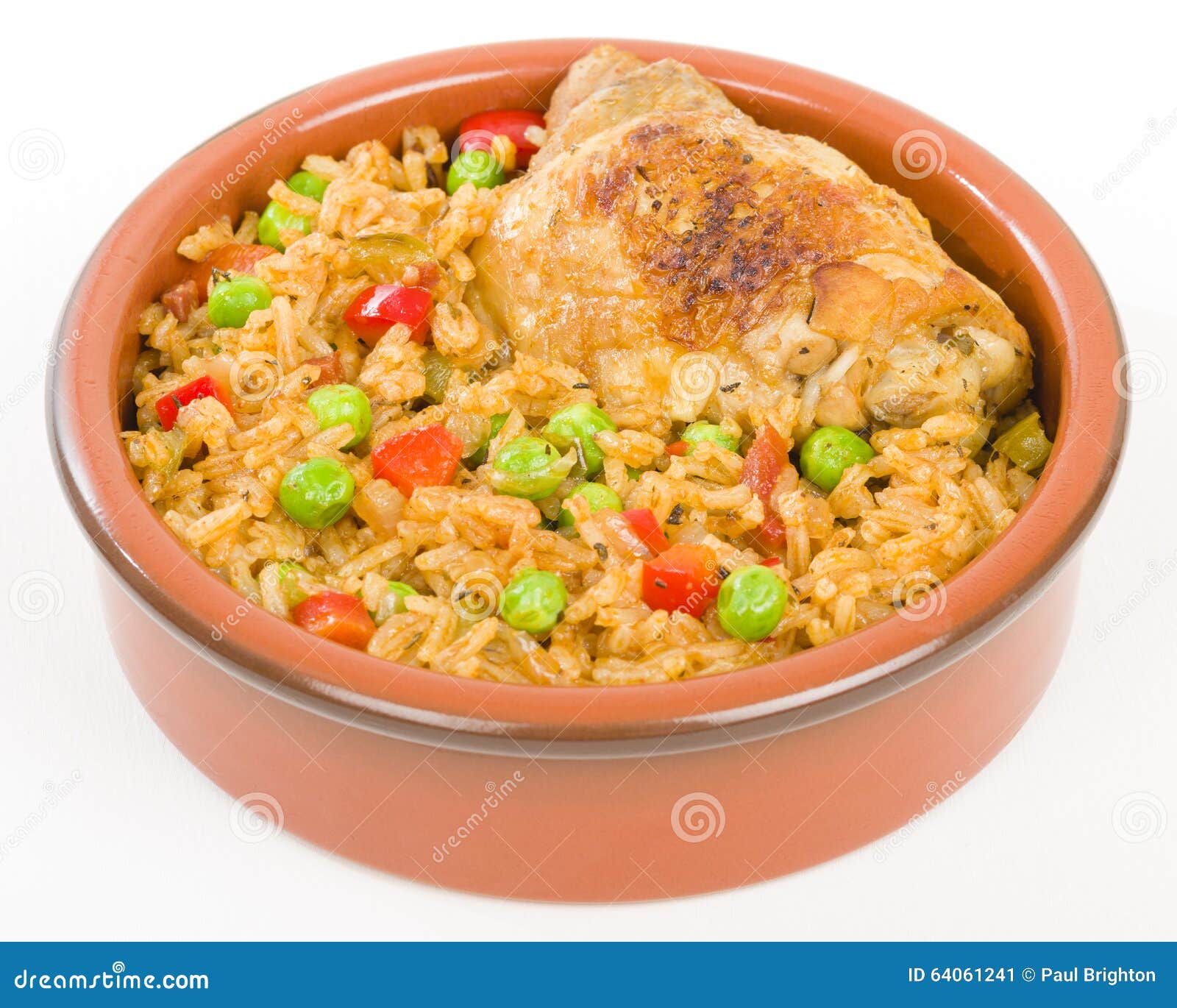 Arroz Con Pollo stock image. Image of bowl, cajun, american - 64061241