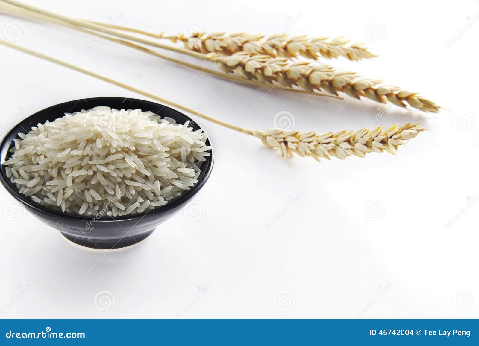 Arroz con trigo foto de archivo. Imagen de chino, seco - 45742004