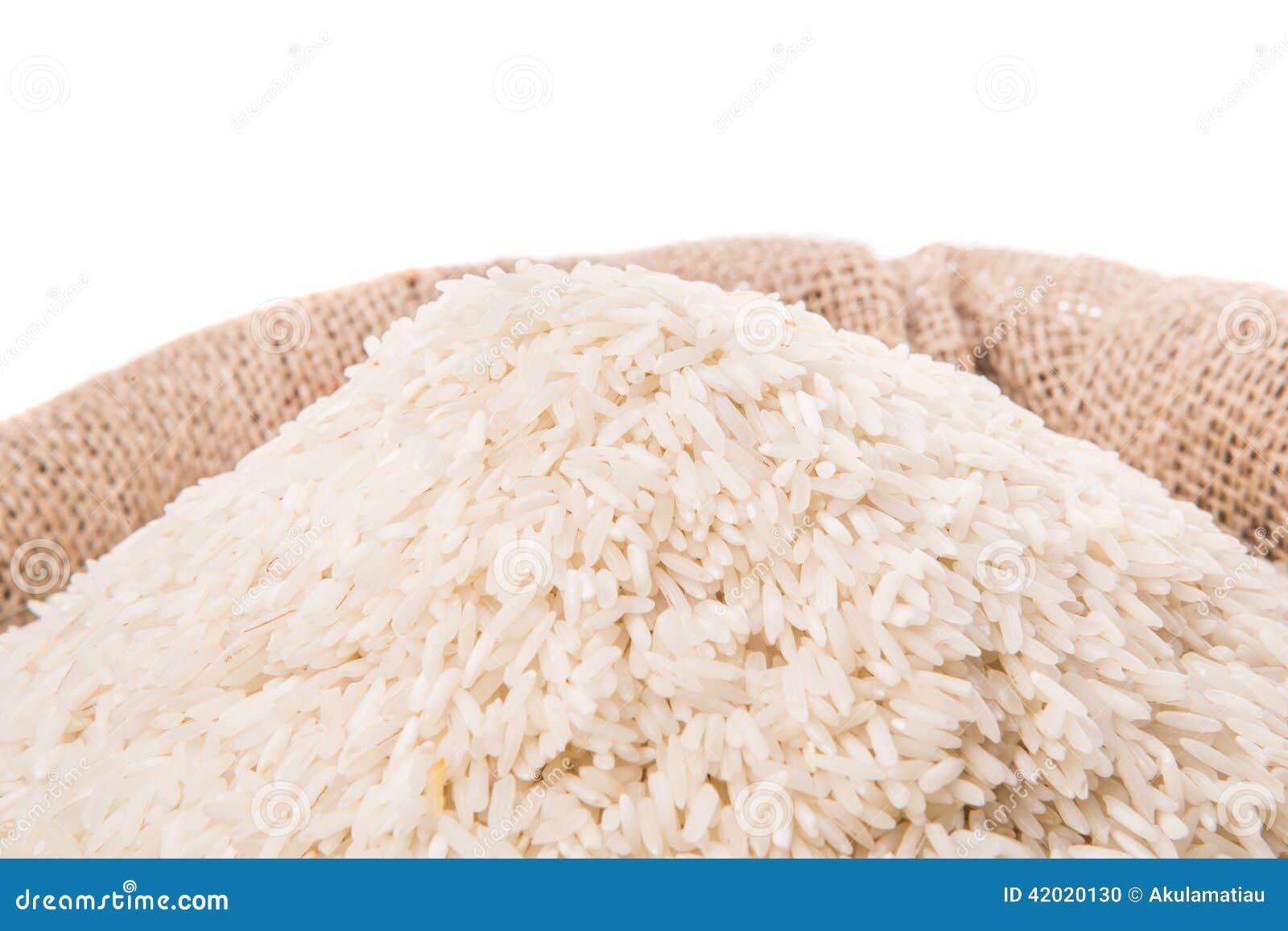 Arroz en el saco III foto de archivo. Imagen de fondo - 42020130