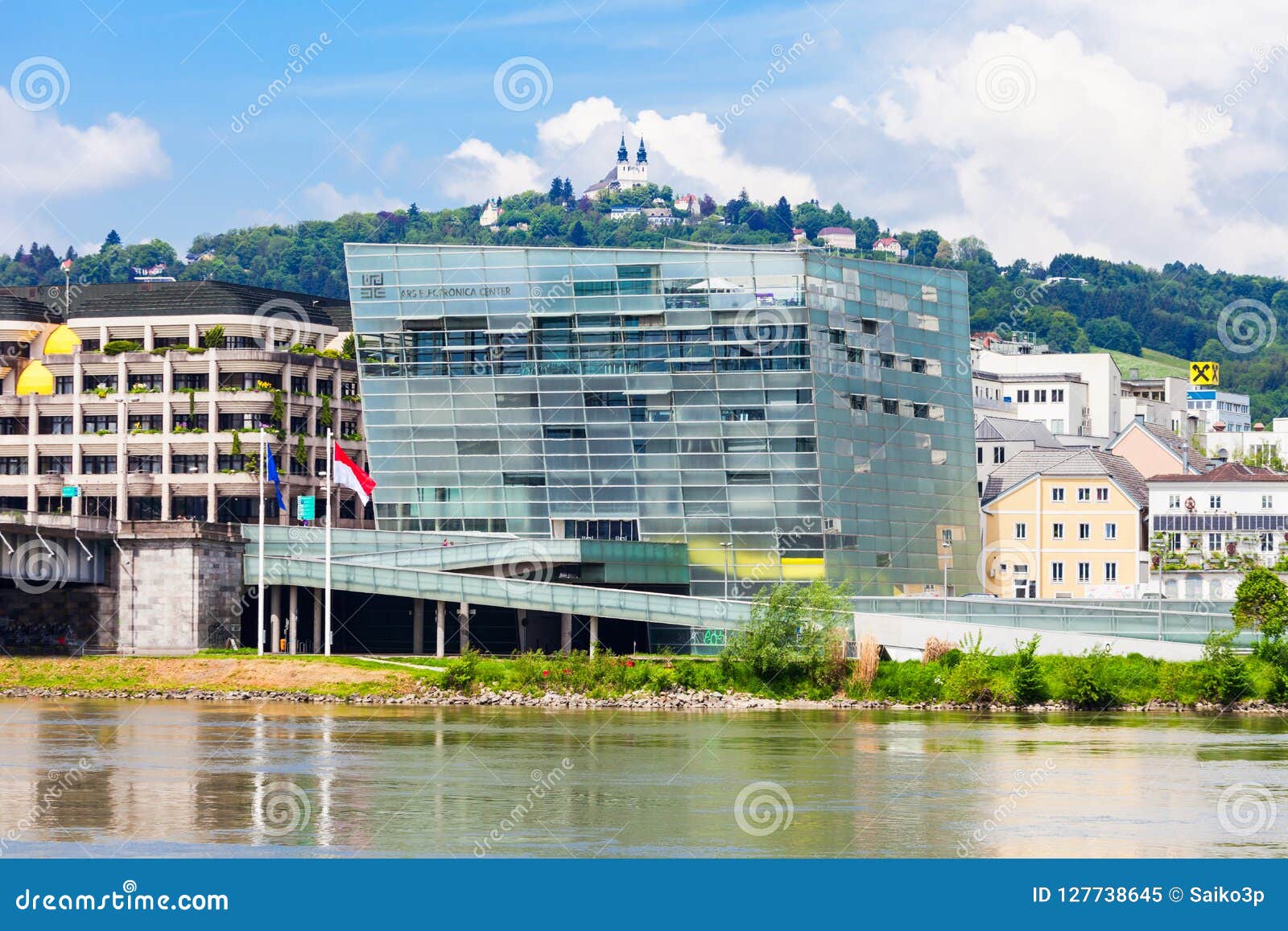 Ars Electronica Center, Linz Editorial Image - Image of european ...