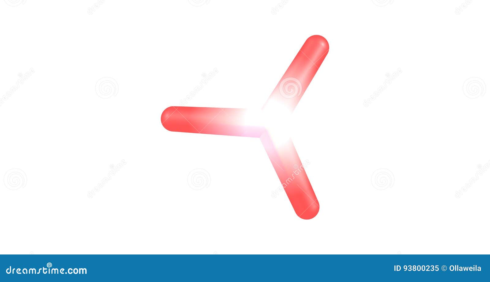 Arsine Molecular Structure Isolated on White Stock Illustration ...